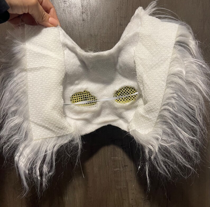 Rare CAT Therian Mask . Fluffy and Furry Masks Hand Painted. Animal ...