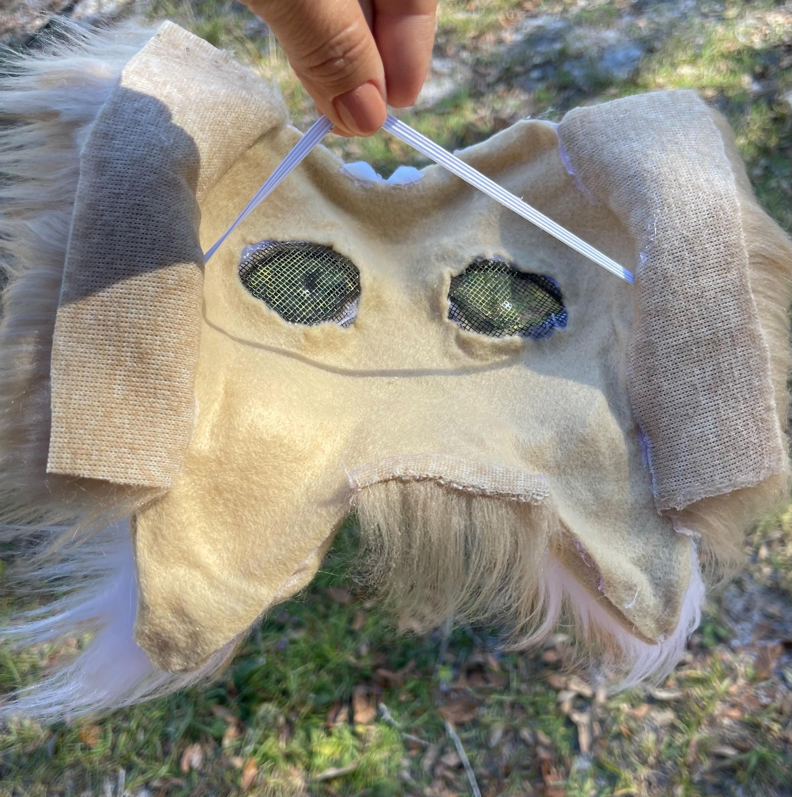 Rare CAT Therian Mask . Fluffy and Furry Masks Hand Painted. Unique ...