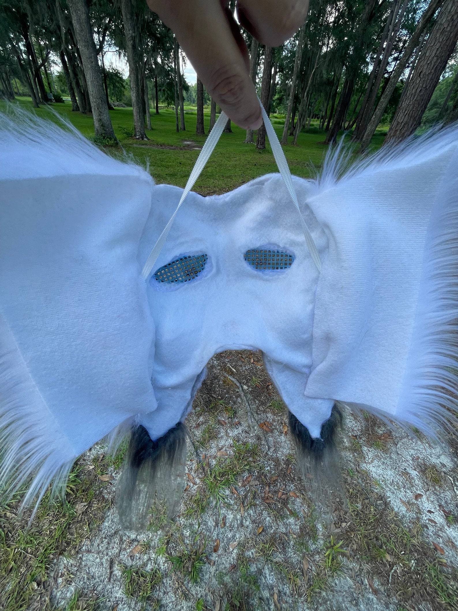 Rare Lynx Therian Mask . Fluffy and Furry Masks Hand Painted. Unique ...