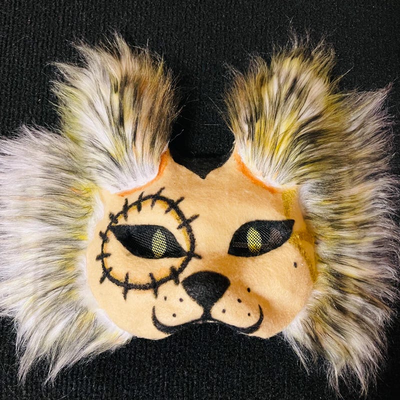 Ready Made Therian Mask - Etsy