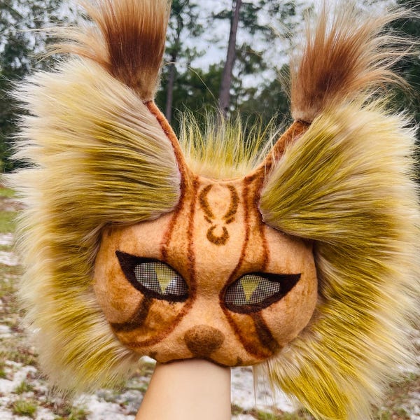 Ready Made Therian Mask - Etsy