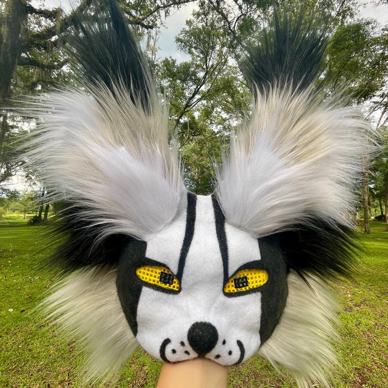 Furry Mask - Etsy
