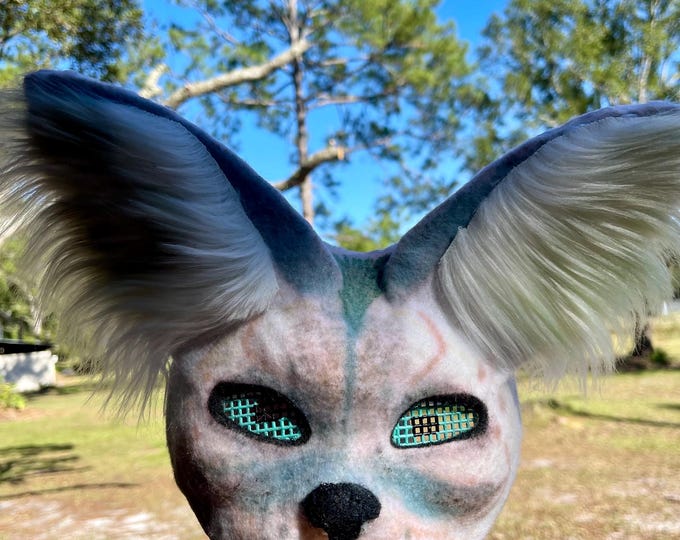 African Wild Dog Mask - Etsy
