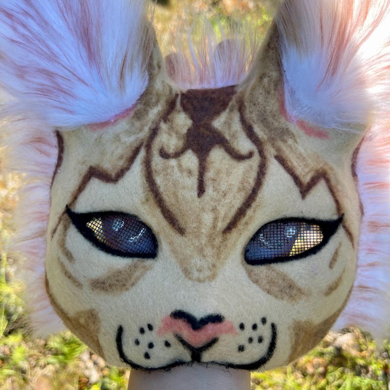 Ready Made Therian Mask - Etsy