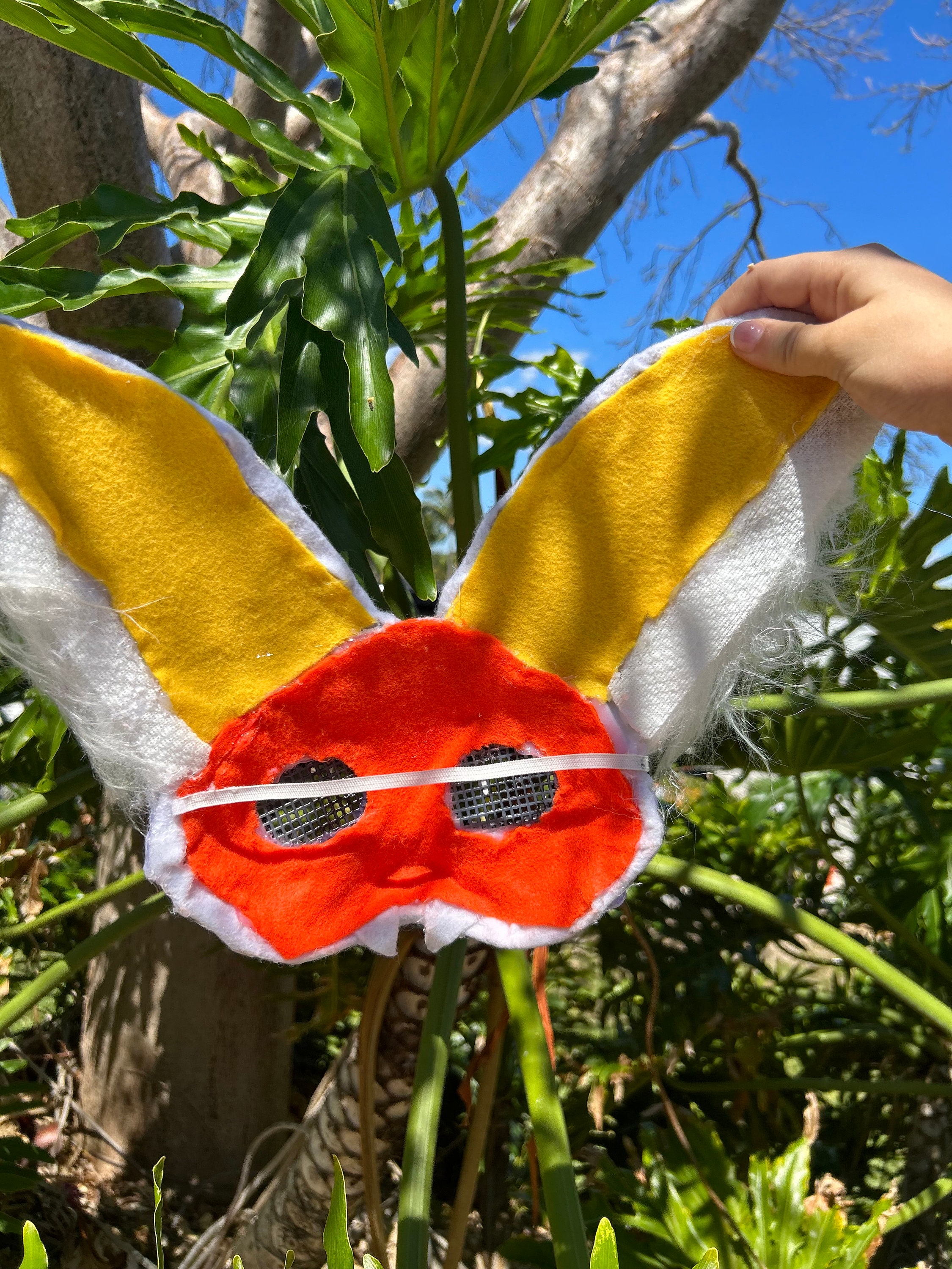 Albino Bat Therian Mask, Furry Masks, Animal Masks. Unique Furry Masks ...