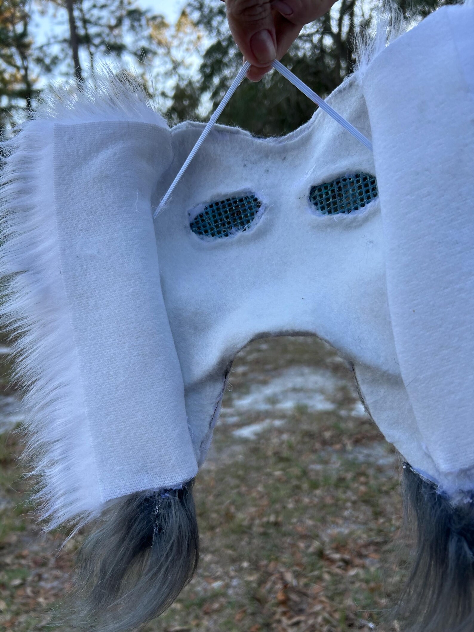Rare Lynx Therian Mask . Fluffy and Furry Masks Hand Painted. Unique ...
