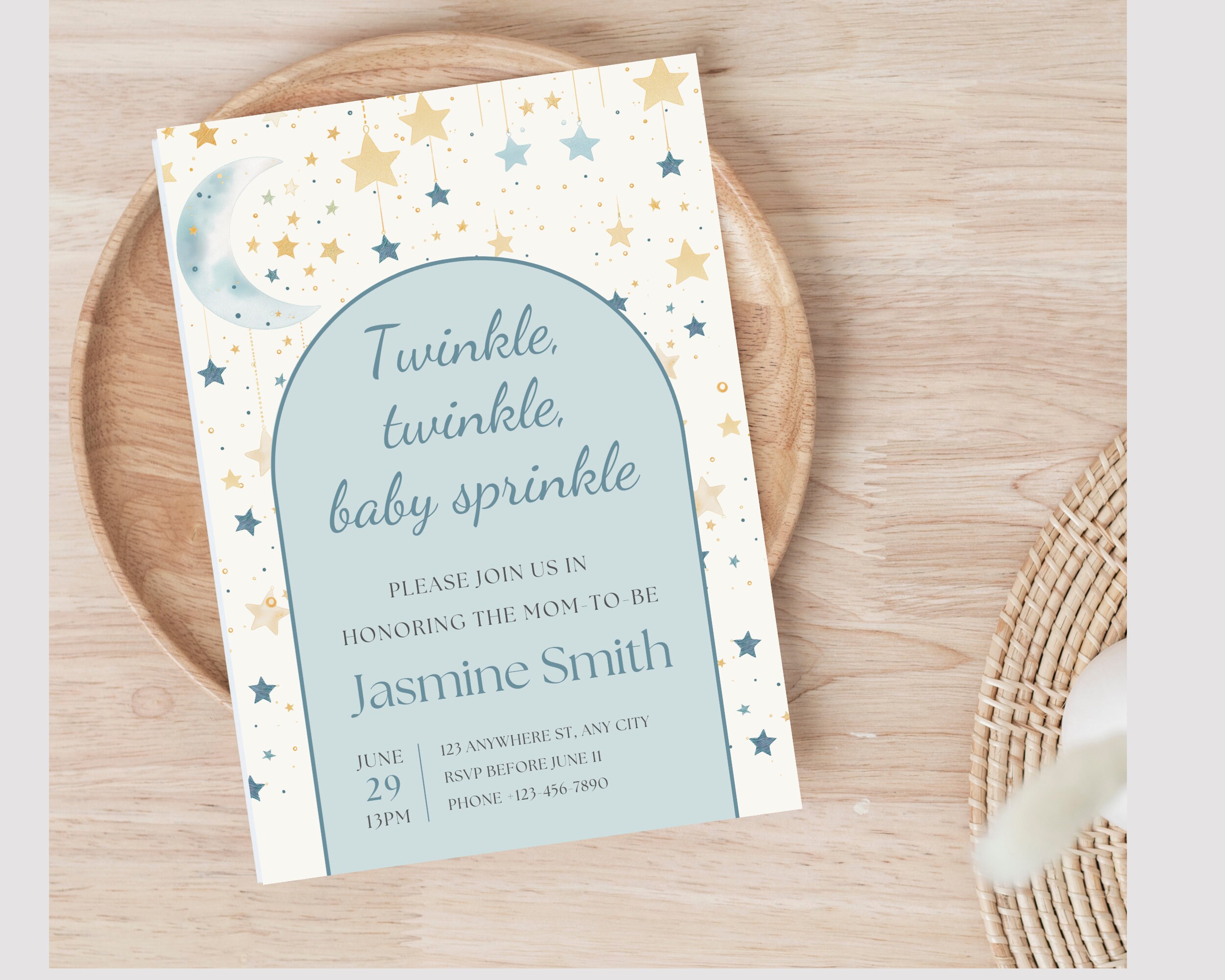 Editable Baby Shower Invitation Bundle Instant Download Customisable ...