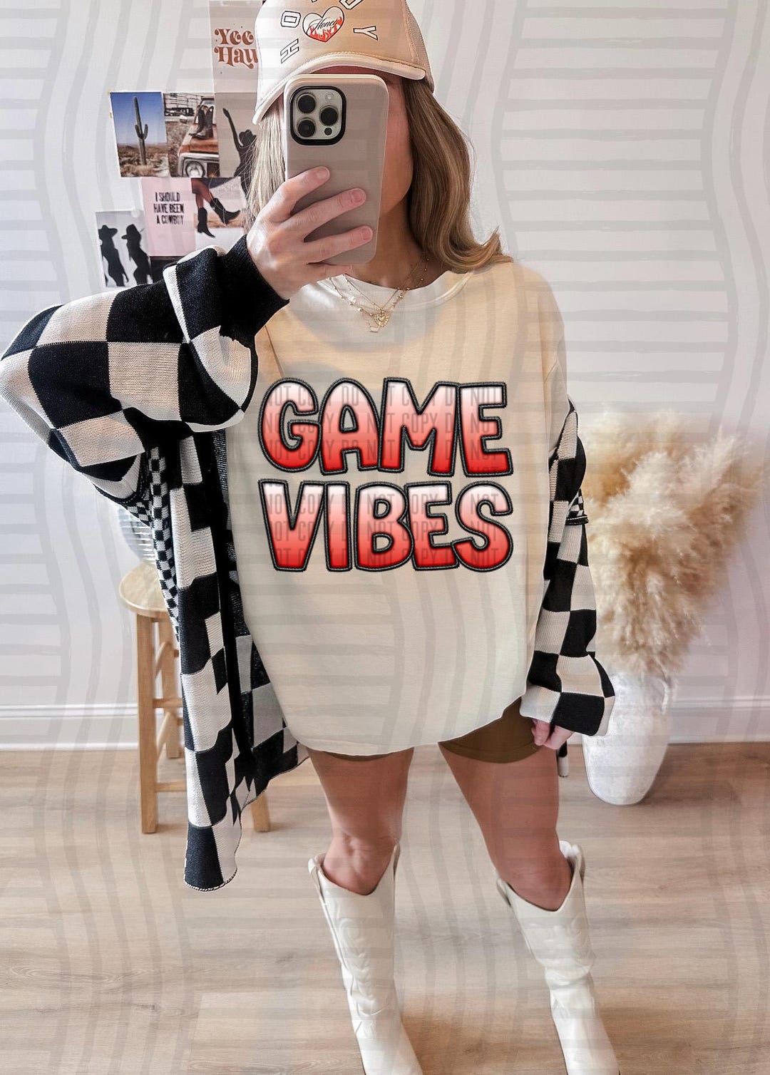 Red GAME VIBES | 300dpi Digital Download PNG - Etsy