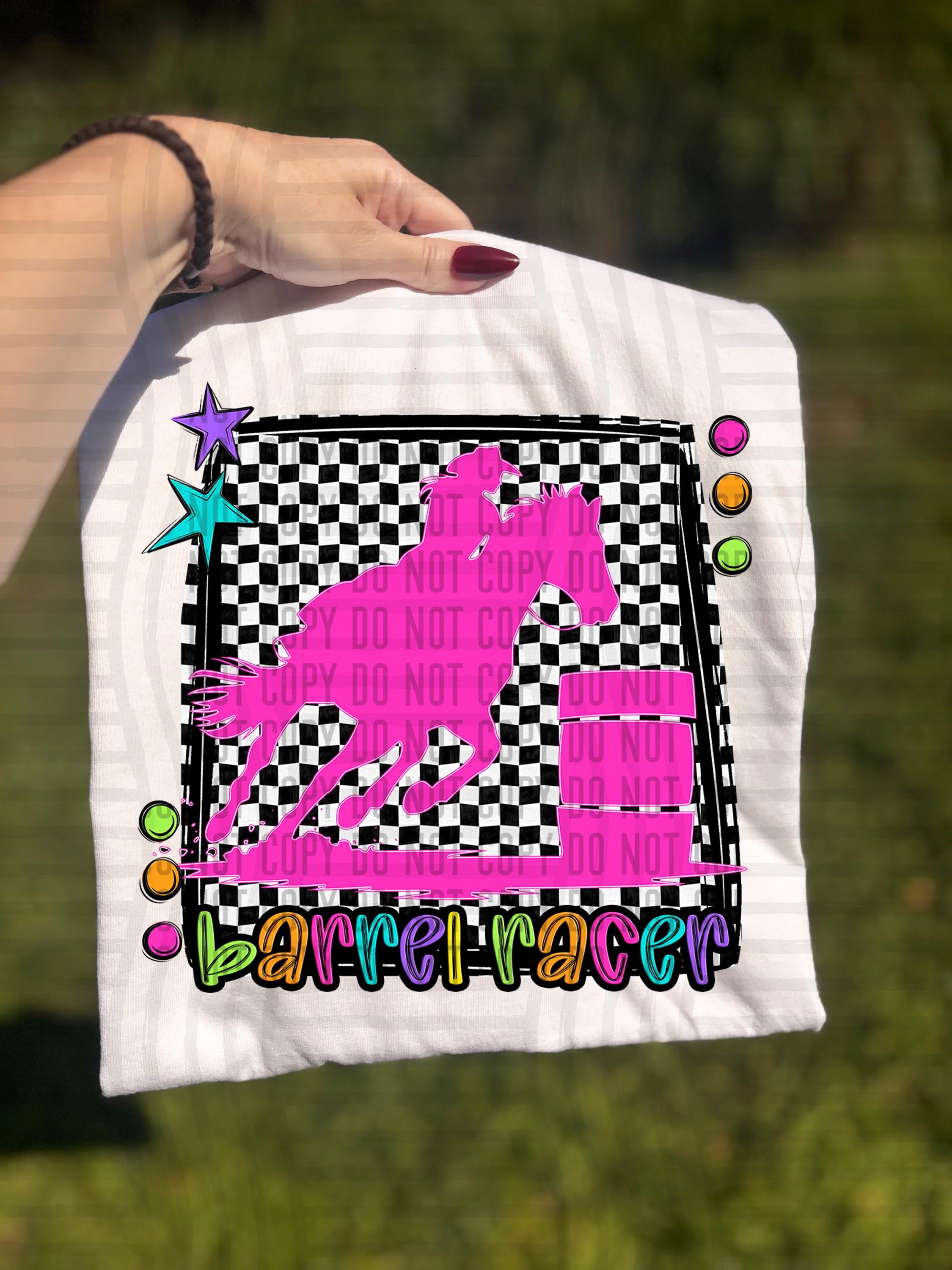 Preppy Bright Barrel Racer | 300 DPI Digital Download PNG - Etsy
