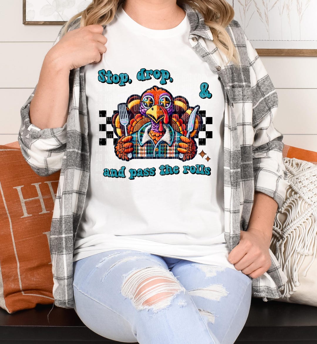 Stop Drop and Pass the Rolls | 300 DPI Digital Download PNG - Etsy
