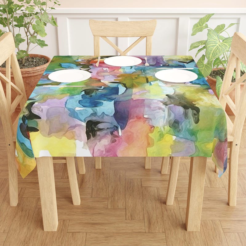 Abstract Tablecloth - Etsy