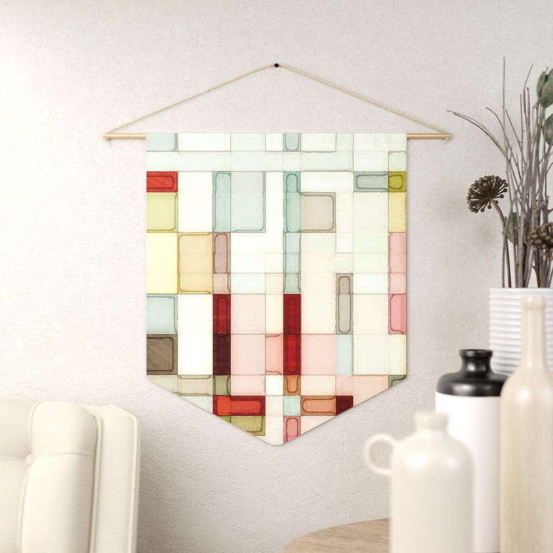 Geometric Tapestry - Etsy