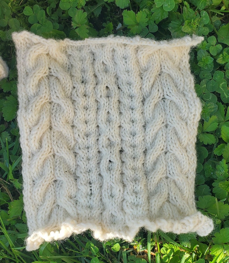 Around the World in Stitches Aran Cables - Etsy