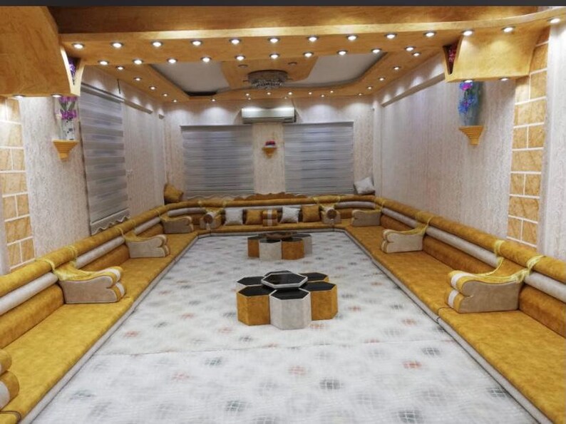 Custom Design Arabic Majlis, Arabic Sofa, Moroccan Sofa Set, Arabian ...