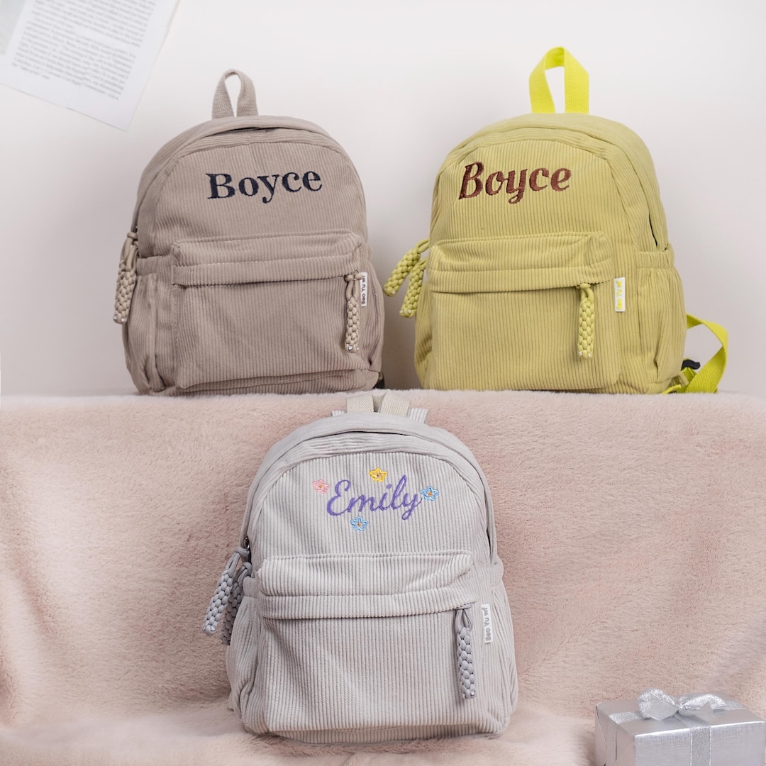 Personalized Toddler Backpack Custom Kids Backpack Birthday Gift ...