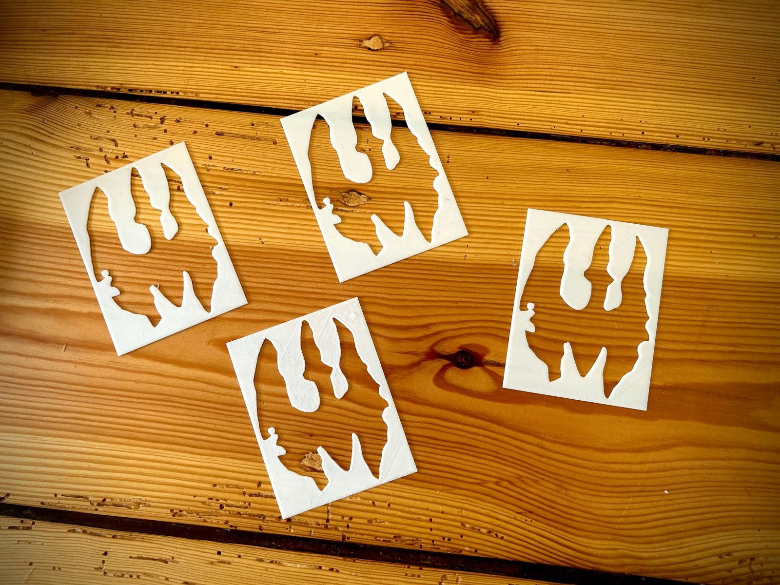 Death Watch Shriek Hawk Symbol Spray Template - Etsy