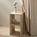 Travertine Side Table - Etsy