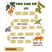 Jungle Reward Chart, Printable Jungle Behavior Chart, Digital Jungle ...