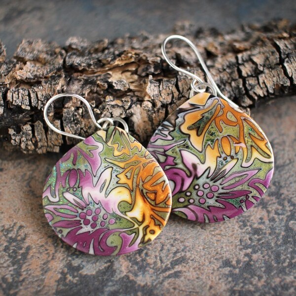 Silver Polymer Clay Jewelry - Etsy