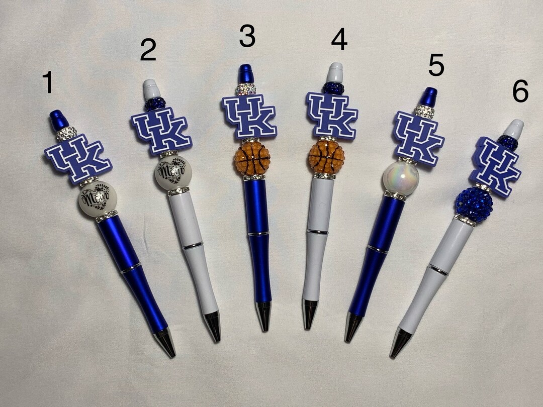 Kentucky Basketball Beaded Pens - Etsy