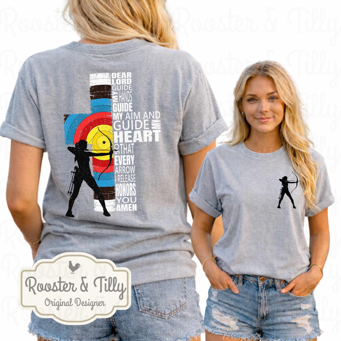 Christian Archery Prayer PNG, Arrow Cross Design, Archer Graphic Design ...