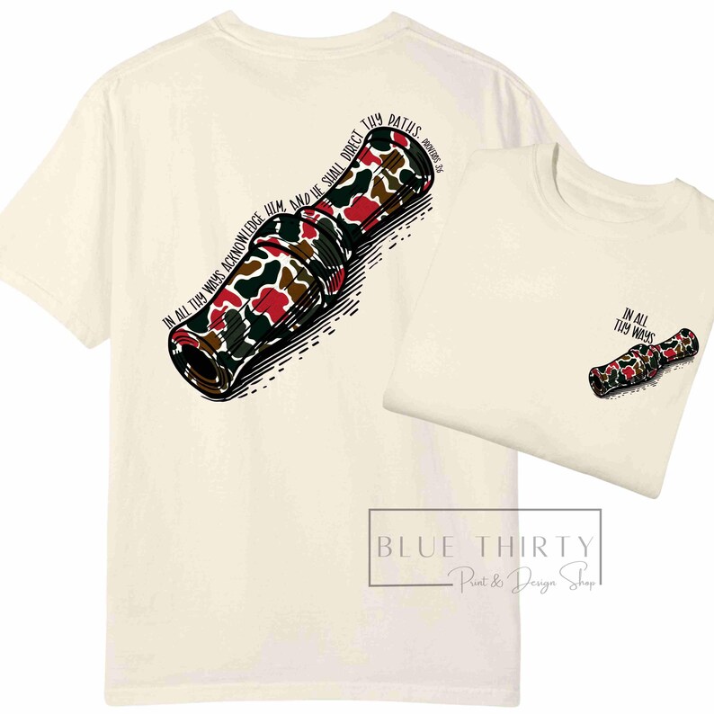 Christian Duck Call Design Camo Duck Call Png Bible Verse Duck Call ...