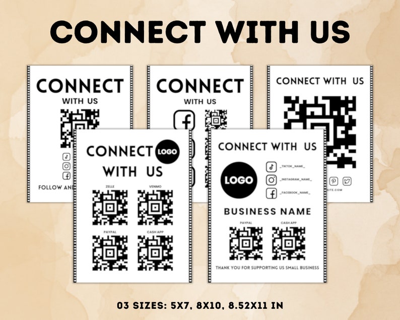 Editable Payment Sign Template Bundle, Printable Scan to Pay, Qr Code ... Editable Payment Sign Template Bundle, Printable Scan to Pay, Qr Code ...
