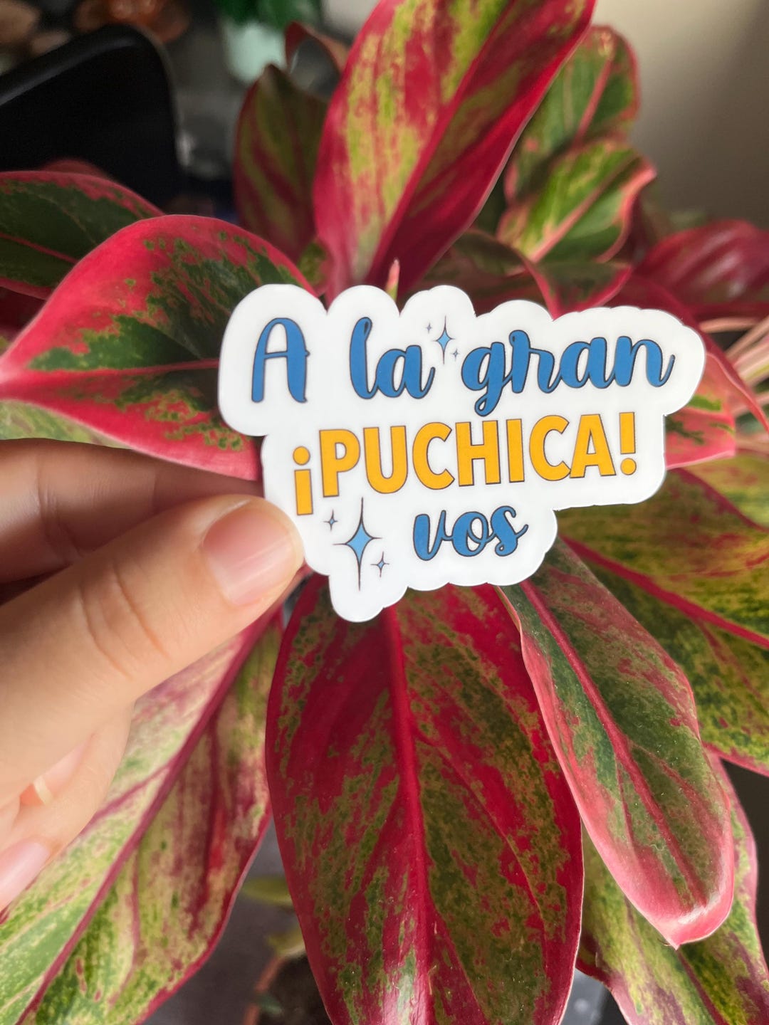A La Gran Puchica Voz Sticker Funny Salvadoran El Salvador Vinyl ...