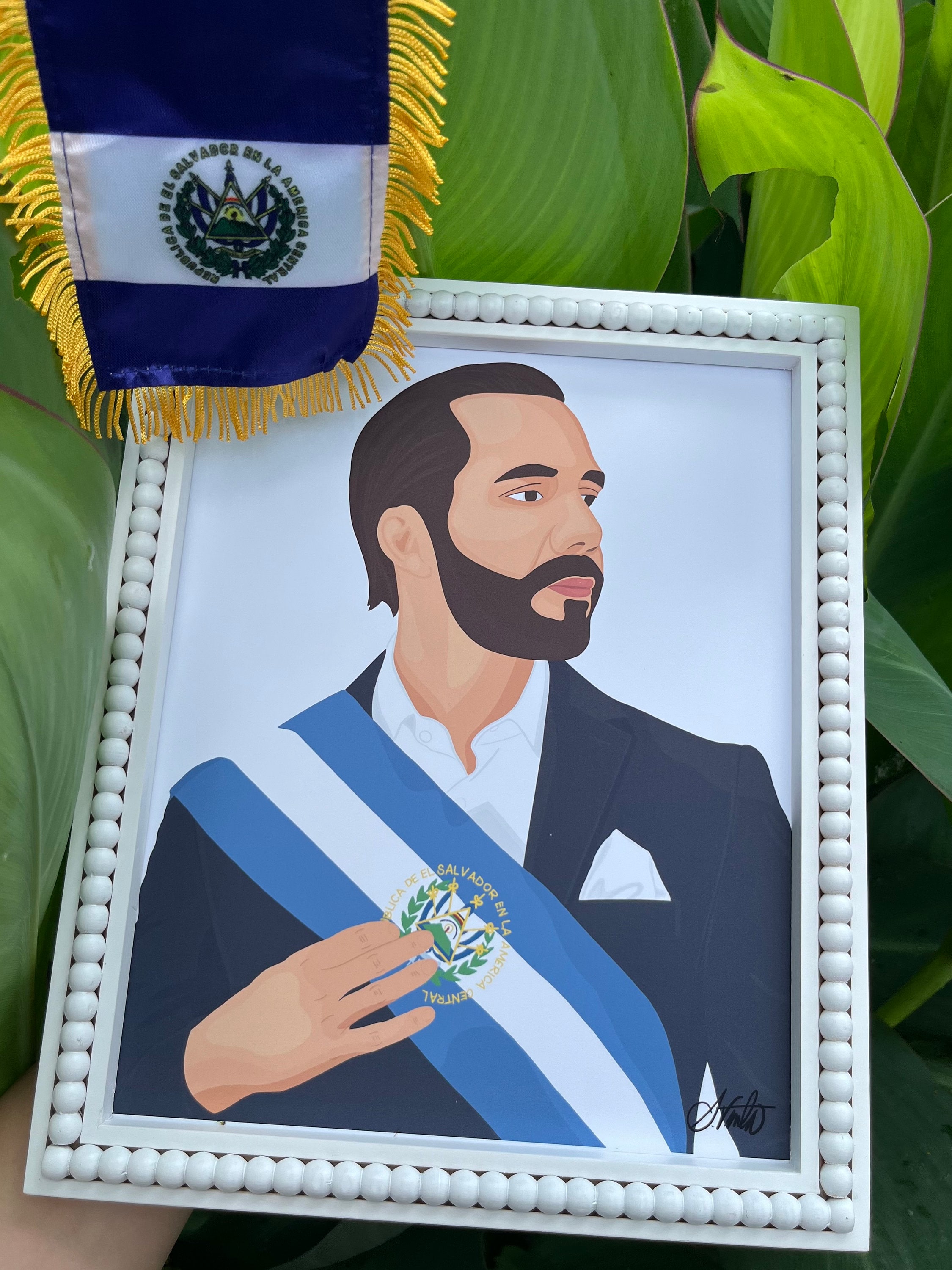President Nayib Bukele of El Salvador 8x10 Poster Political Icon Art ...