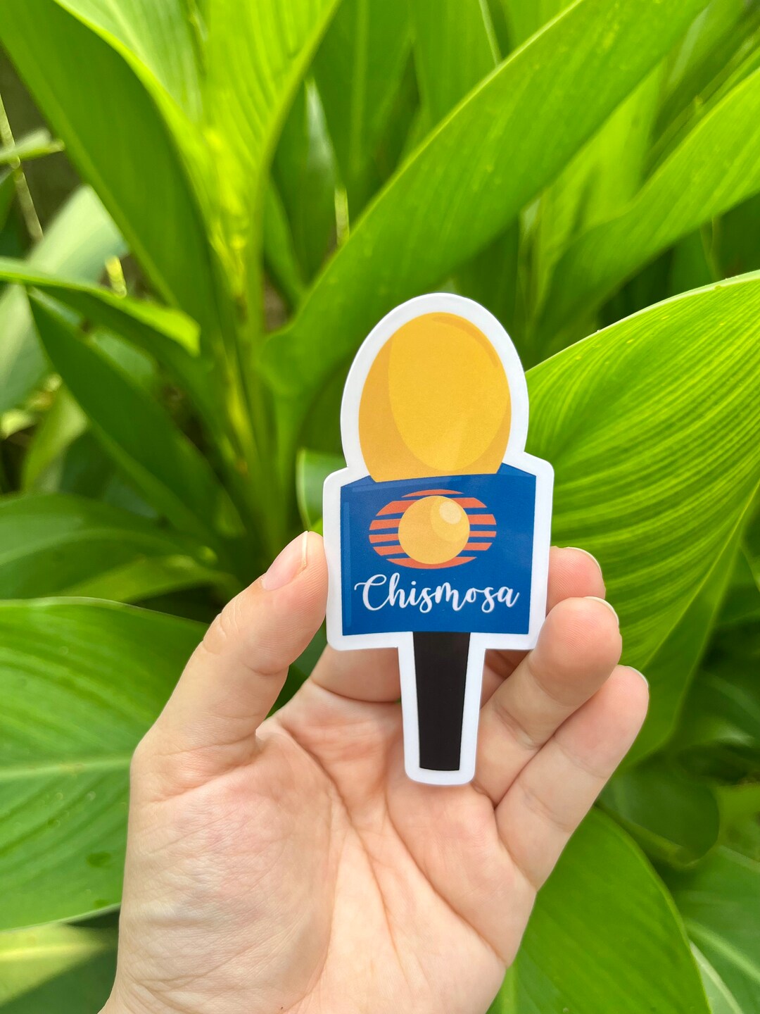 Latina Chismosa Microphone Sticker Hispanic Pride Latina Laptop Journal ...