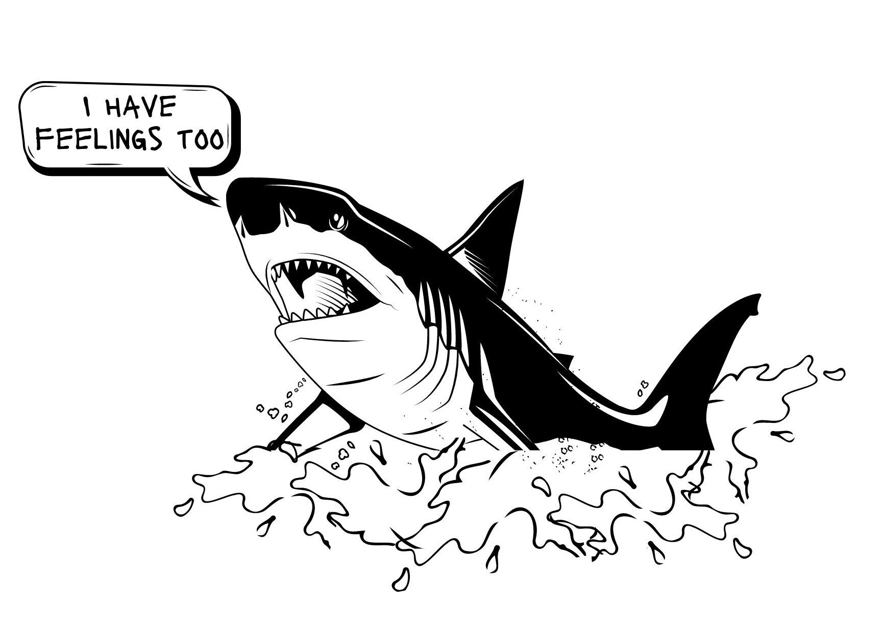 Shark Journal Spiral Bound, Shark Week, Great White Shark, Marine Life ...