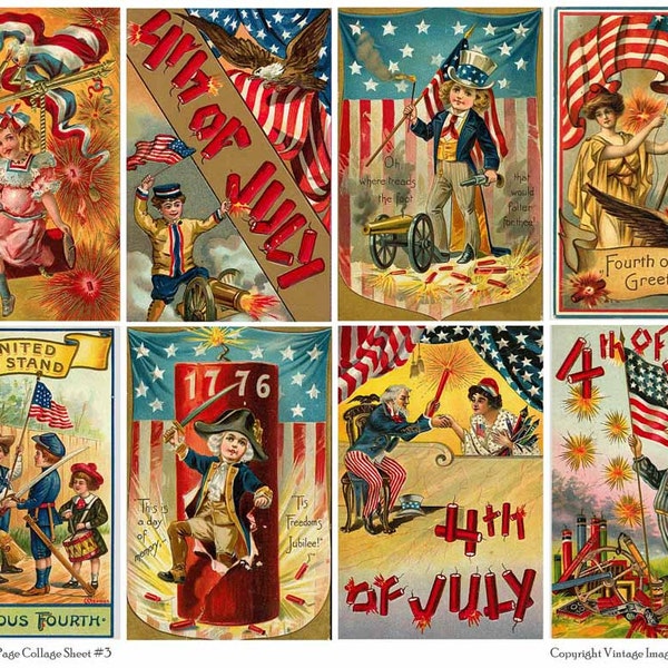Vintage 4th of July - Etsy