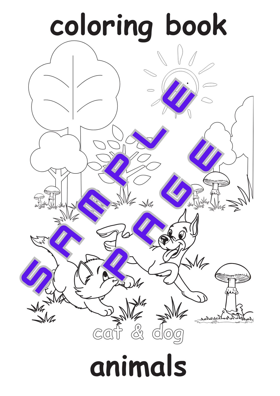 18-piece Animal-themed Digital Coloring Set | Fun and Educational ...