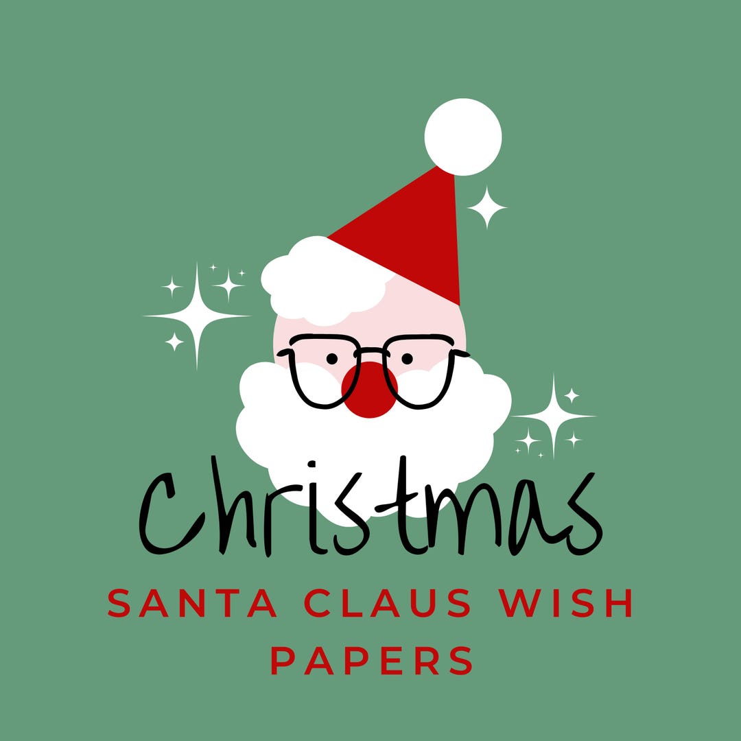 Printable Santa Letter Template Set – Instant Download PDF - Etsy