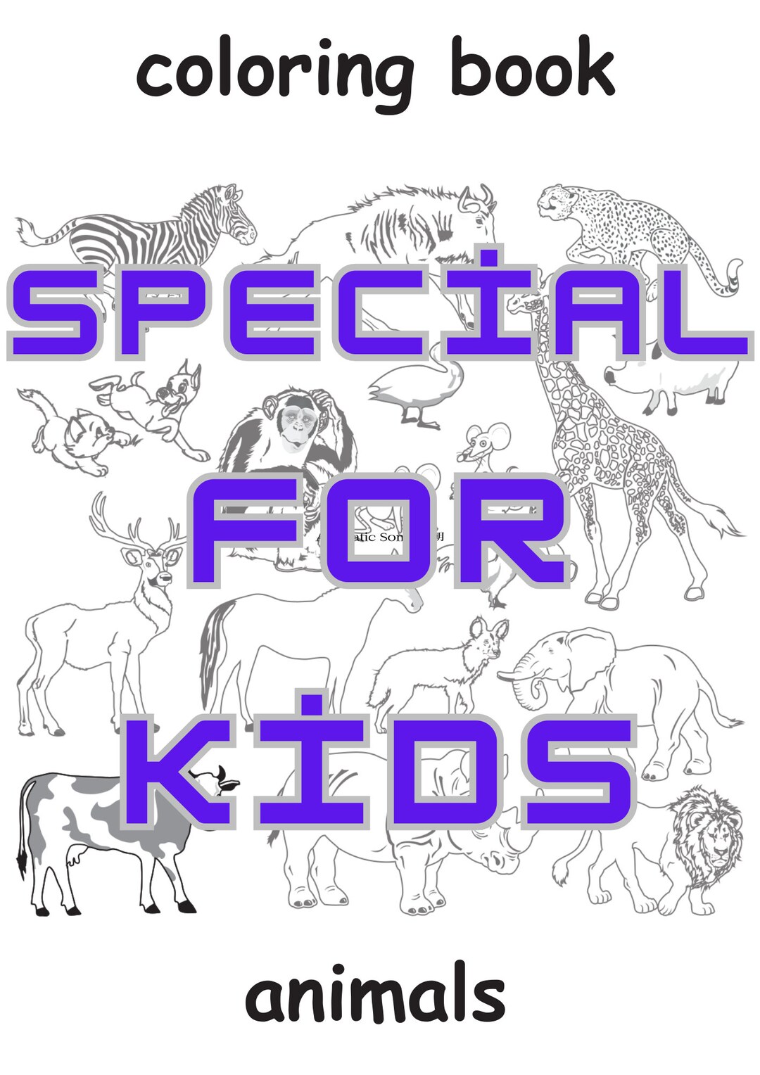 18-piece Animal-themed Digital Coloring Set | Fun and Educational ...