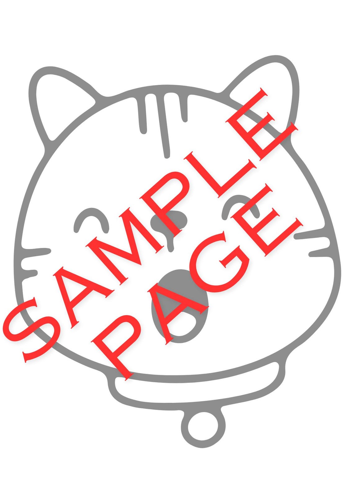 Adorable Animal Heads Coloring Book Digital Download Fun & Creative Art ...