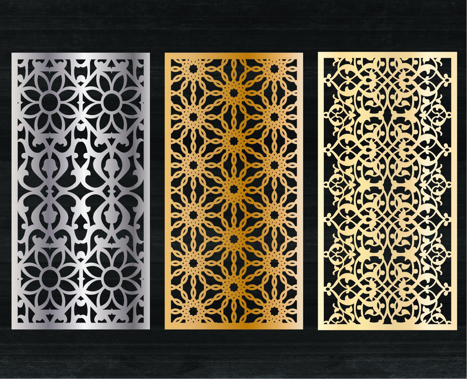 20 Art Deco Wall Panel Designs for Decorative Partitions – Laser Cut ...