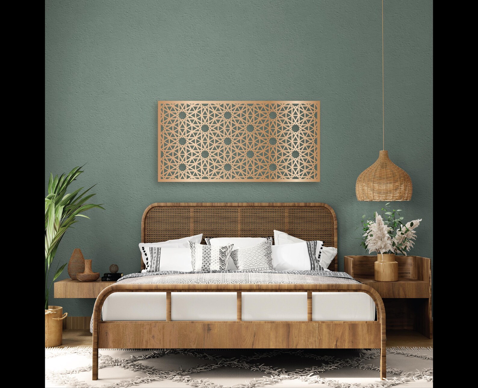 Сollection of 22 Panels With Arabic Moroccan Pattern, Interroom ...