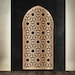 Decorative Wood Panel With Arabic Pattern, Wall Decor, Moroccan ...