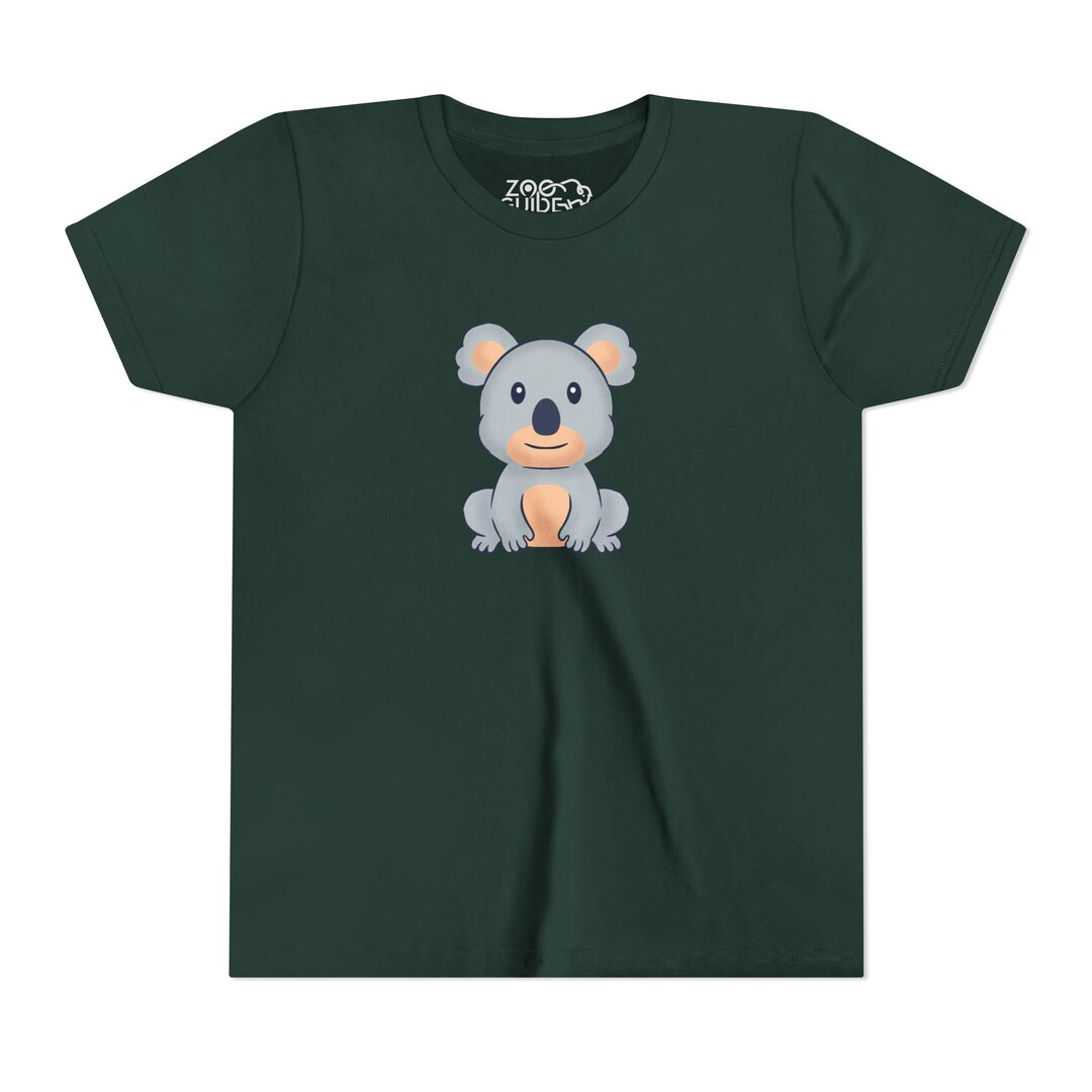 Koala Youth Tee Shirt by Zoo Guide™ - Etsy