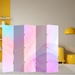 Pastel Abstract Room Divider Folding Screen Soft Watercolor Room ...