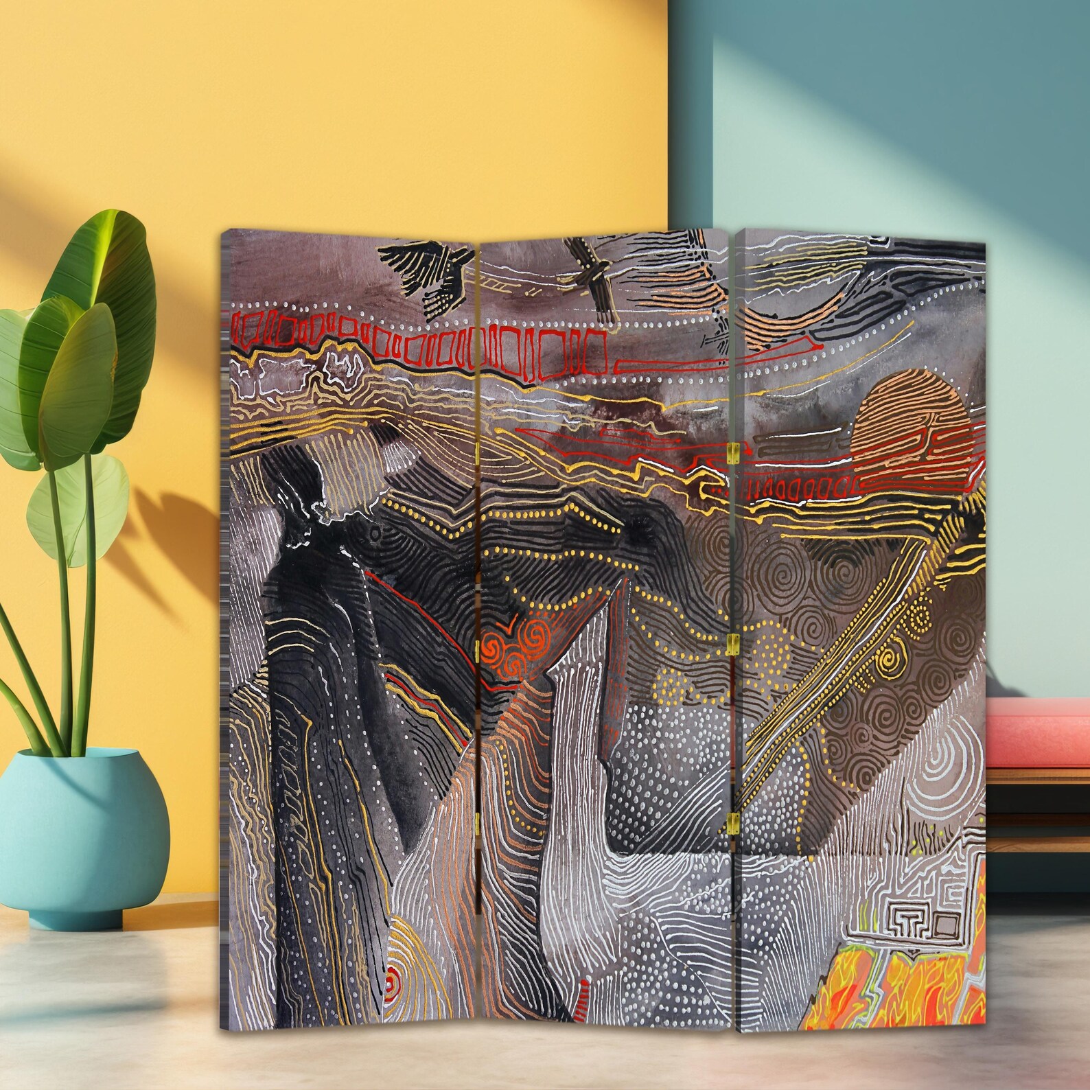 Ancient Room Divider Decorative Panels Pattern Room Divider Decorative ...