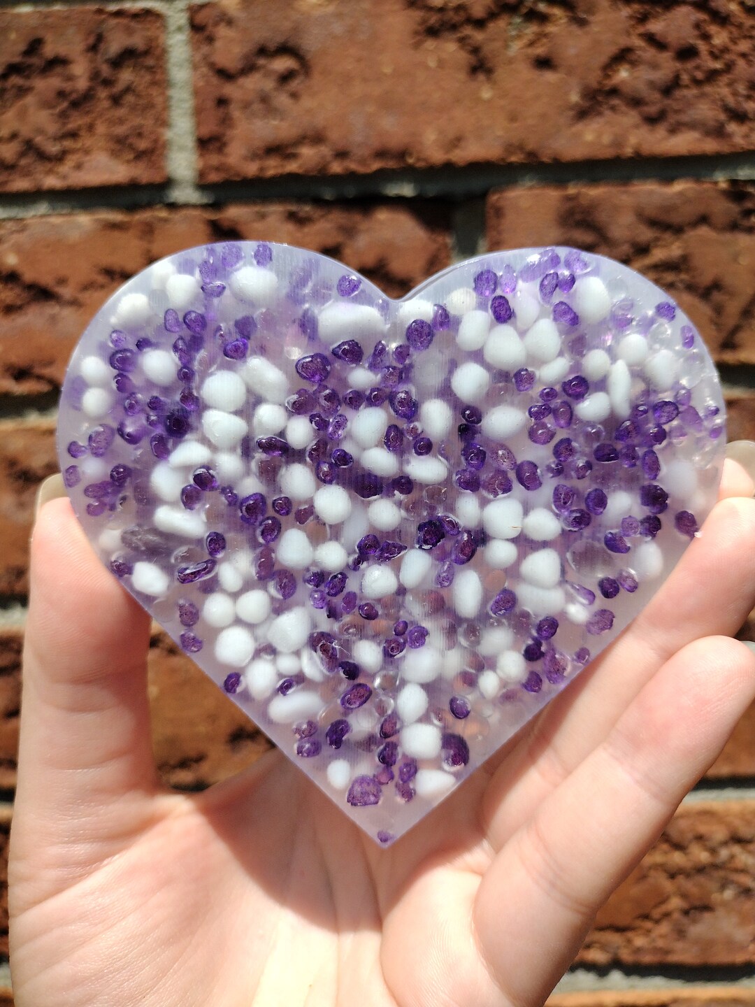 Heart Shaped Picky Pad - Stress Relief Fidget, Skin Picking Alternative ...
