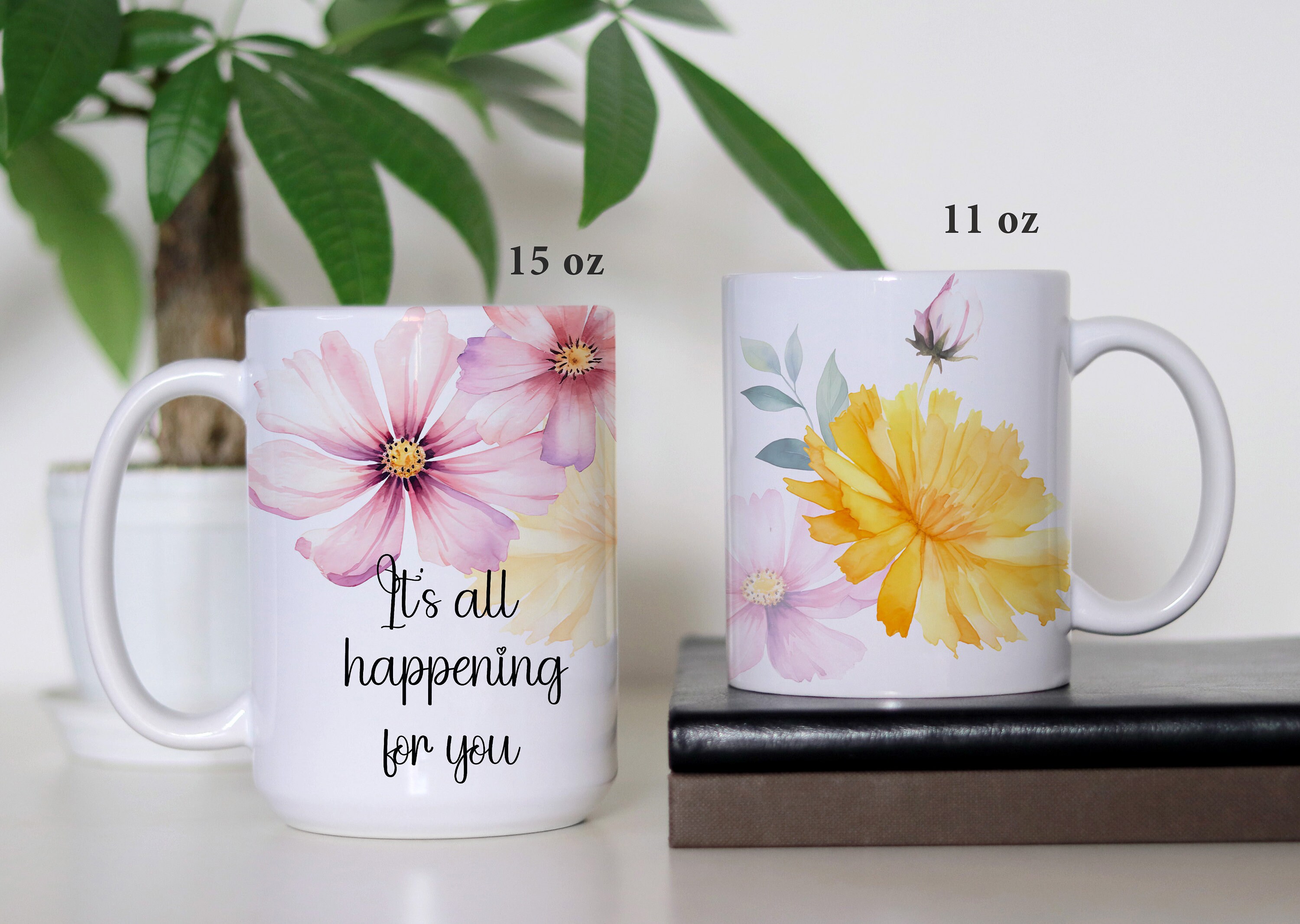 Positive Affirmation Gifts for Her, Ceramic Coffee Cups Gift for Women ...