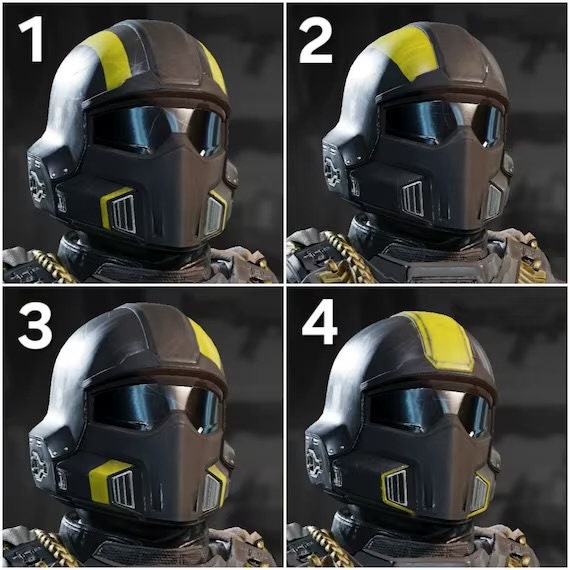 Helldivers 2 B-01 Tactical Helmet - Etsy