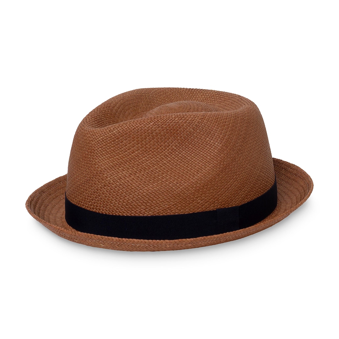 Men's Short-brim Panama Hat - Etsy
