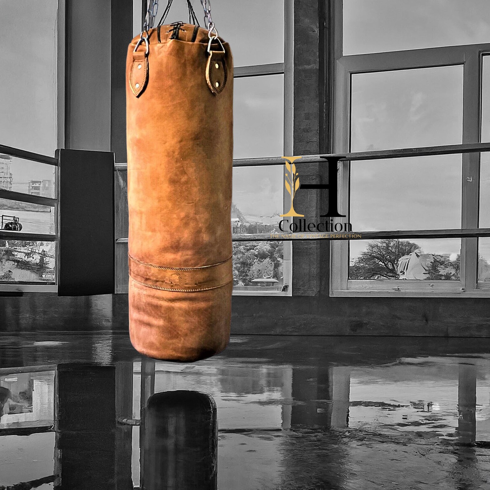 Premium Heavy-duty Genuine Cowhide Leather Punching Bag for Boxing MMA ...