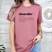 Hoarder Definition, Hoarder T-shirt, Funny Tee, Sarcastic T-shirt ...