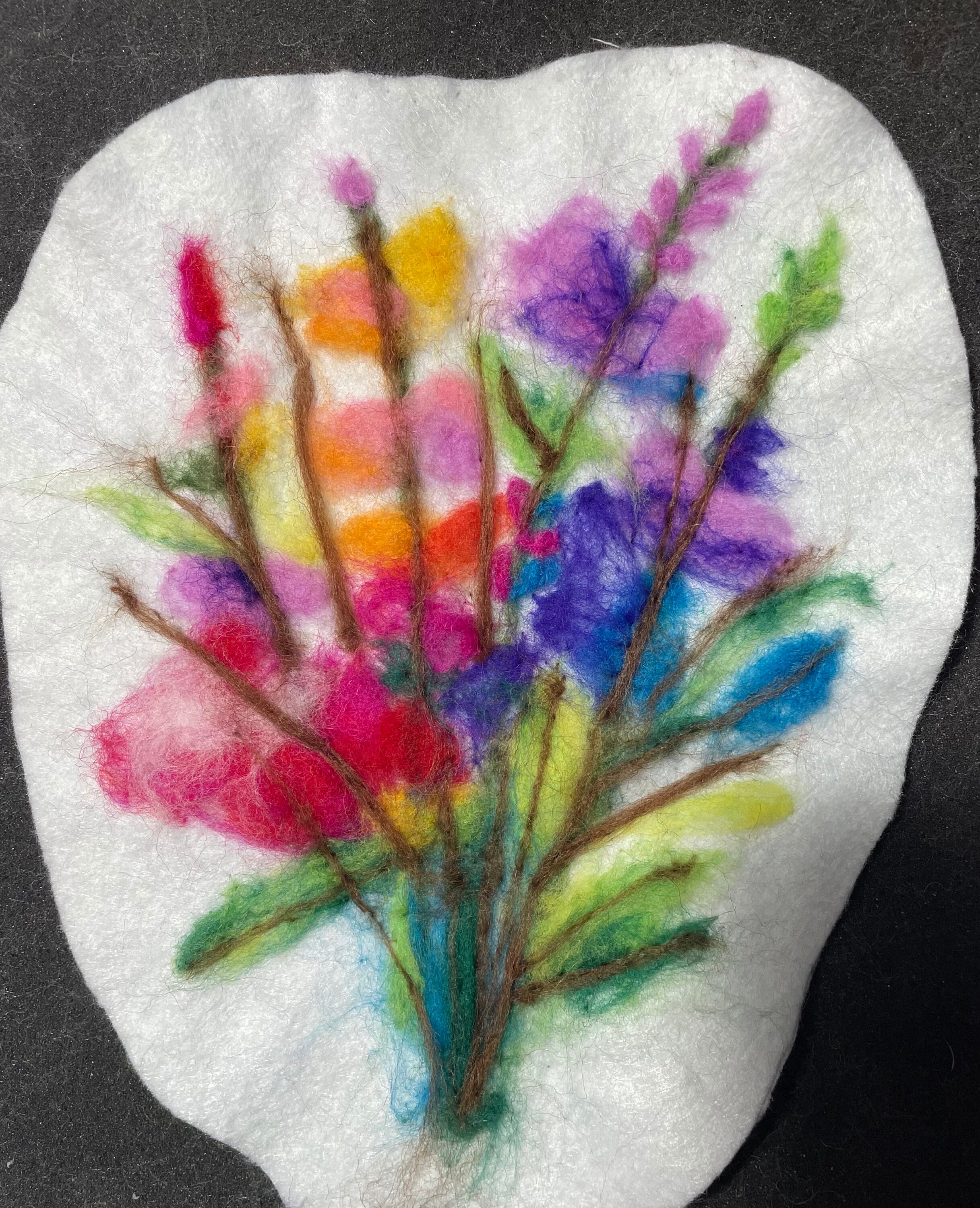 Flowers Needle Felting ON DEMAND VIDEO With Anne Manera Learn to Needle ...