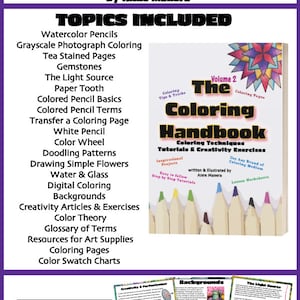 The Coloring Handbook Coloring Techniques & Step by Step Tutorials ...
